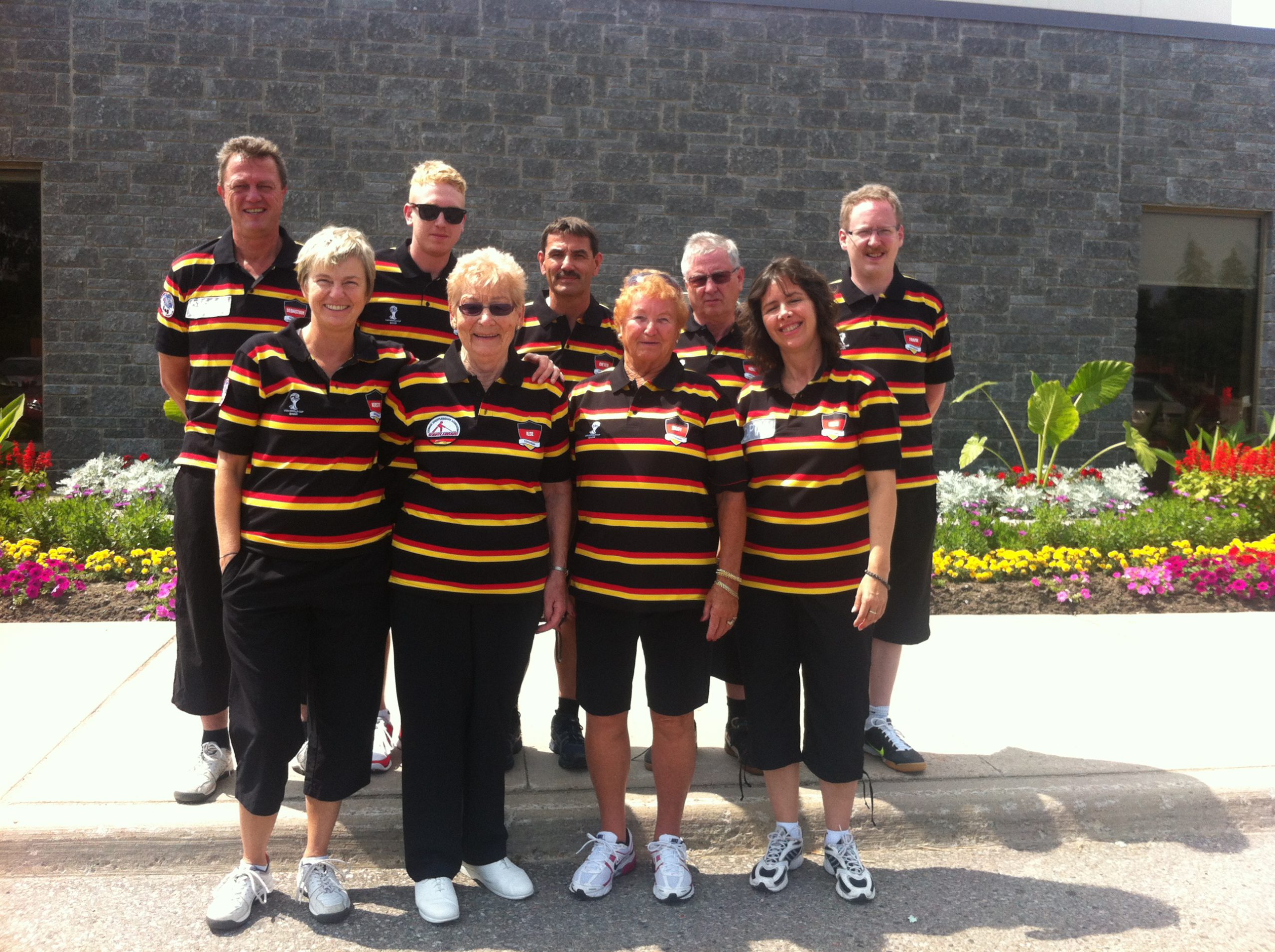 Dank an deutsches Shuffleboard Team – GSA